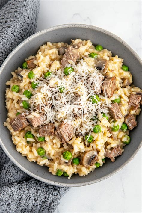 Savory Steak Risotto