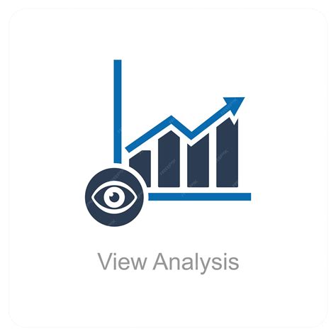 Premium Vector View Analysis And Graph Icon Concept Premium Vector View Analysis And Graph Icon Concept