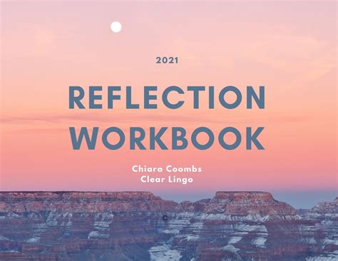 2021 Reflection Workbook