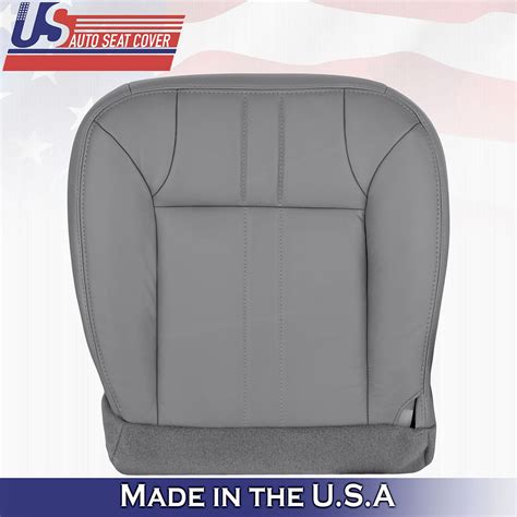 2000 2001 Ford Excursion Xlt Driver Bottom Leather Seat Cover Gray