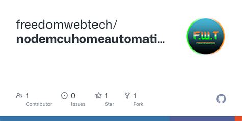 GitHub Freedomwebtech Nodemcuhomeautomation