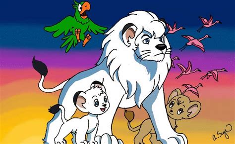 White Lion Movie Cartoon Quentin Staley