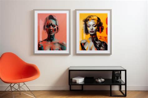Premium Photo Enhancing Poster Displays With Sleek Perspex Frames AR
