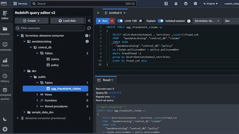 Seamless Integration Of Data Lake And Data Warehouse Using Amazon