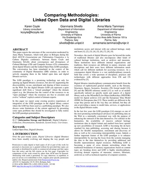 pdf comparing methodologies linked open data and digital libraries