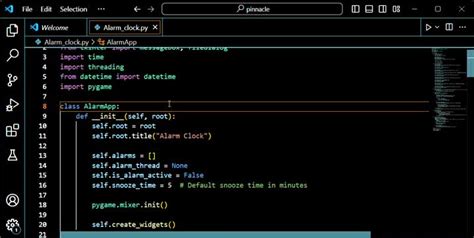 Anusha C On Linkedin Python Programming Alarmclock Gui Project Tech