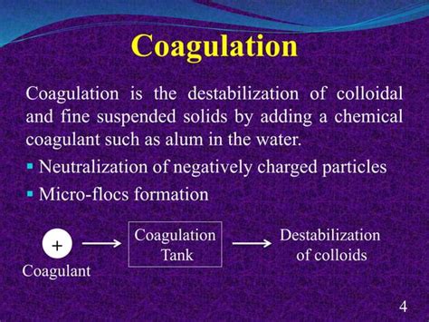 Coagulation And Flocculation Pptx