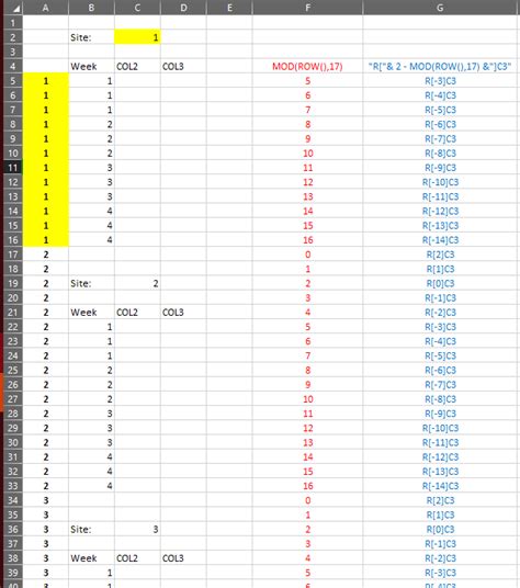 Worksheet Function Excel Set Cell Values In A Column Based On