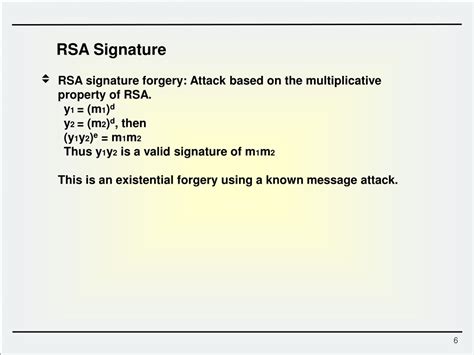 Ppt Digital Signatures And Security Rsa Elgamal Dsa Powerpoint Presentation Id