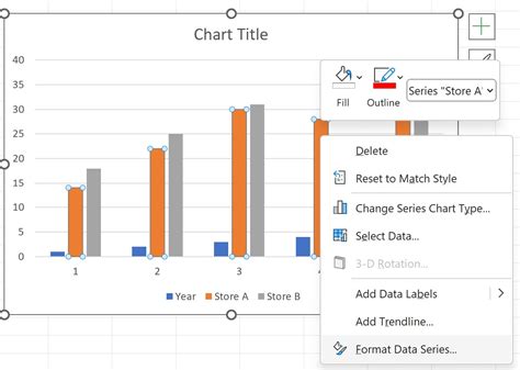 Excel Adjust Spacing In Clustered Column Chart