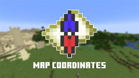 Map Coordinates Minecraft Data Pack