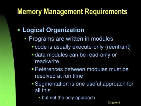 PPT Memory Management PowerPoint Presentation Free Download ID 1325865
