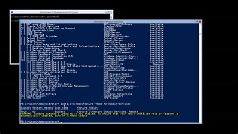windows server 2012 powershell