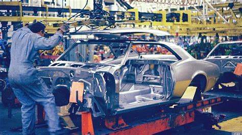 How Did Classic Car Assembly Lines Work In The 50s 60s And 70s