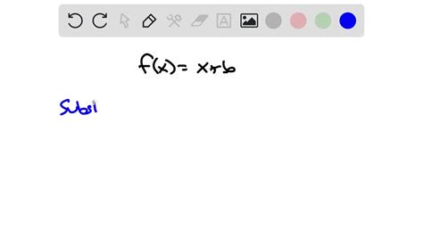 solved a function f takes a number x multiplies it by 3 and then adds