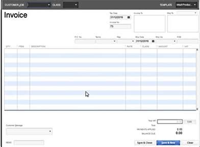 How To Create Invoices In QuickBooks