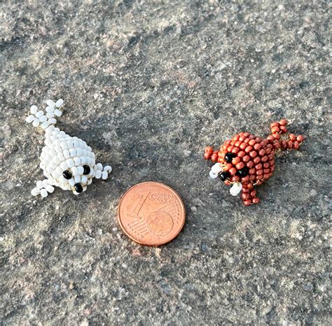 Seal And Walrus Pdf Bead Pattern Beaded Animal Instructions German 3d