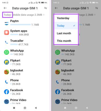 How To Check Data Usage On Android Guiding Tech