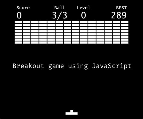 Breakout Game In Javascript 39 Steps Instructables