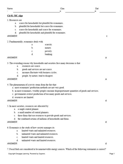 Ch 01 Mc Algo Pdf Cost Of Living Market Economics