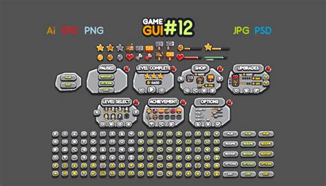 Game GUI GameDev Market