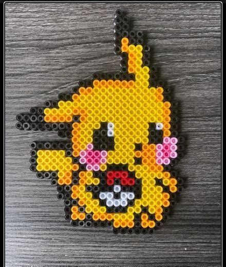 Pikachu Hama Beads