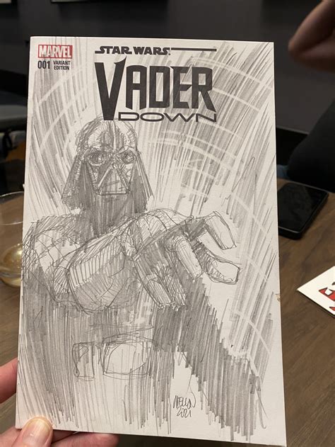 Darth Vader Pencil Sketch