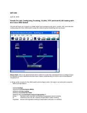 Switiching Labs 1 Docx NET 200 April 26 2018 Hands On Lab