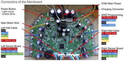 Hoverboard Wiring Schematic