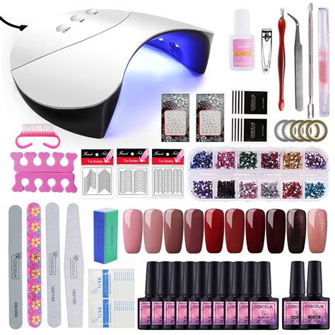 Buy Manicure Set With Lamp Nail Kit 36w Uv Led Lamp For Nail Art Sets
