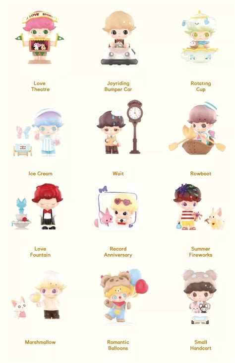 Dimoo Dating Series Blind Box Meaning Less Art Inc