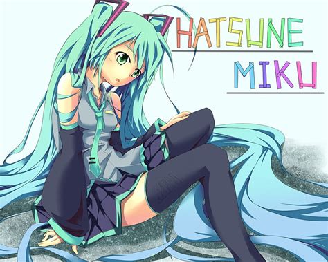 Hatsune Miku Hair Color