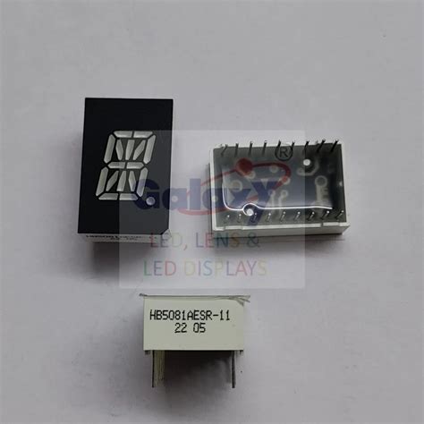 Alphanumeric LED Display Inch Digit Pin Alphanumeric Seven Segment Display In