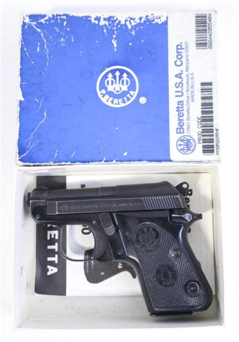 Sold At Auction Beretta Model 950bs 25 Acp Semi Auto Pistol
