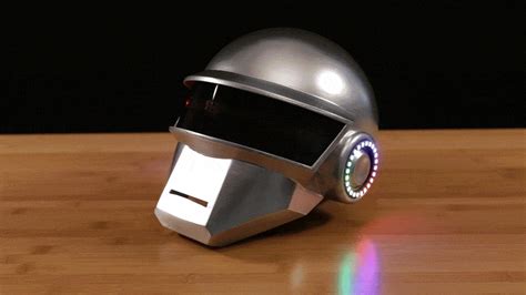 3d Print An Awesome Daft Punk Helmet With Working Led Lights 3dprint