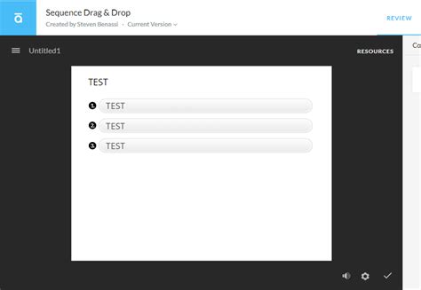 Text Size Shrinking On Publish Of Sequence Drag And Drop Questions