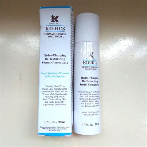Kiehls Hydro Plumping Re Texturizing Serum Concentrate 50ml Kiehls