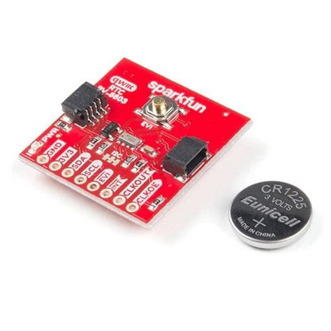 sparkfun real time clock module rv 8803 qwiic the pi hut