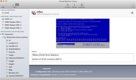 VMware Fusion Tech Preview Can Now Connect To ESXi VCenter Server