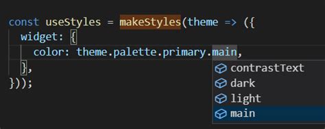 Reactjs Material Ui How To Access All Palette Shades Inside