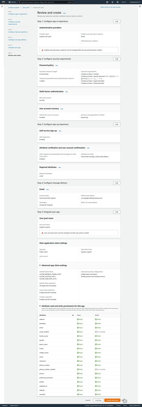 Authentication Using The Amazon Cognito To An Angular Application Hackernoon