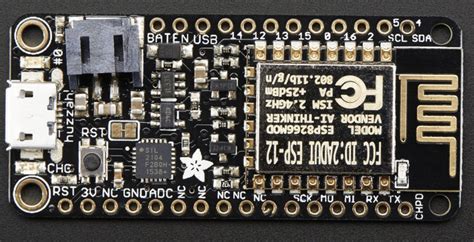 Pinouts Adafruit Feather Huzzah Esp8266 Adafruit Learning System