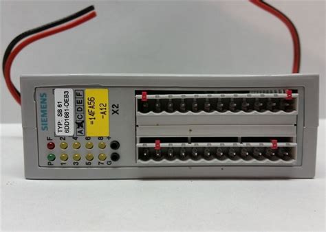 simadyn d siemens 6dd1681 0eb3 interface module binary input module