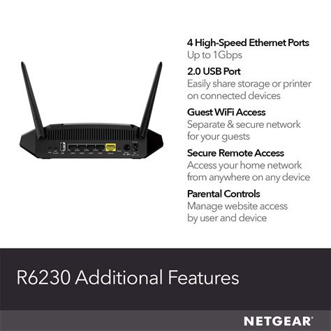 NETGEAR WiFi Router R AC Dual Band Wireless Speed Up To Mbps Up To Sq