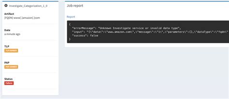 Bug Investigate Analyzer Broken Issue TheHive Project Cortex Analyzers GitHub