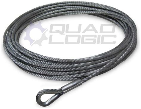Atv Utv Replacement Steel Winch Cable 316 X 45 Superwinch Warn Kfi