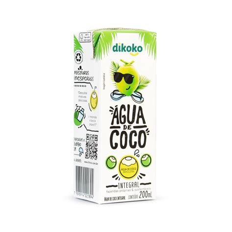 Água De Coco Integral Dikoko 200ml Zona Sul