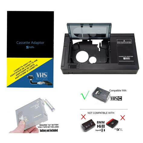 Jvc Cassette Adapter Vhs C P5u At Layla Swallow Blog