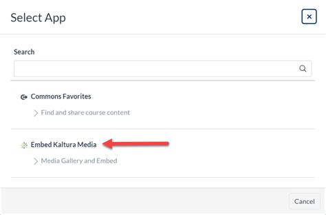 Kaltura Embed Videos In Canvas LMS