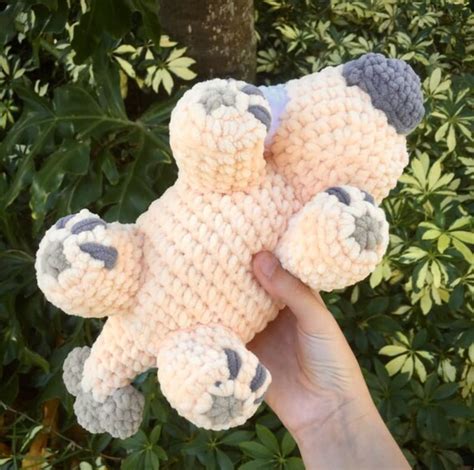 Pattern Only Bumpy Ankylosaurus Cute Crochet Plush Pattern Etsy